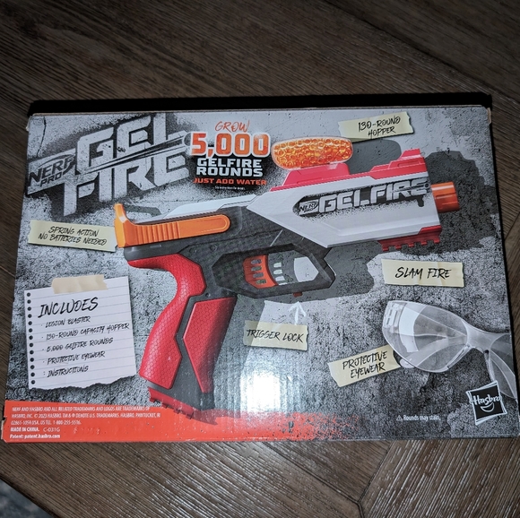 Nerf | Toys | Nerf Pro Gelfire Legion Blaster Toy Gel Blaster With 500 ...